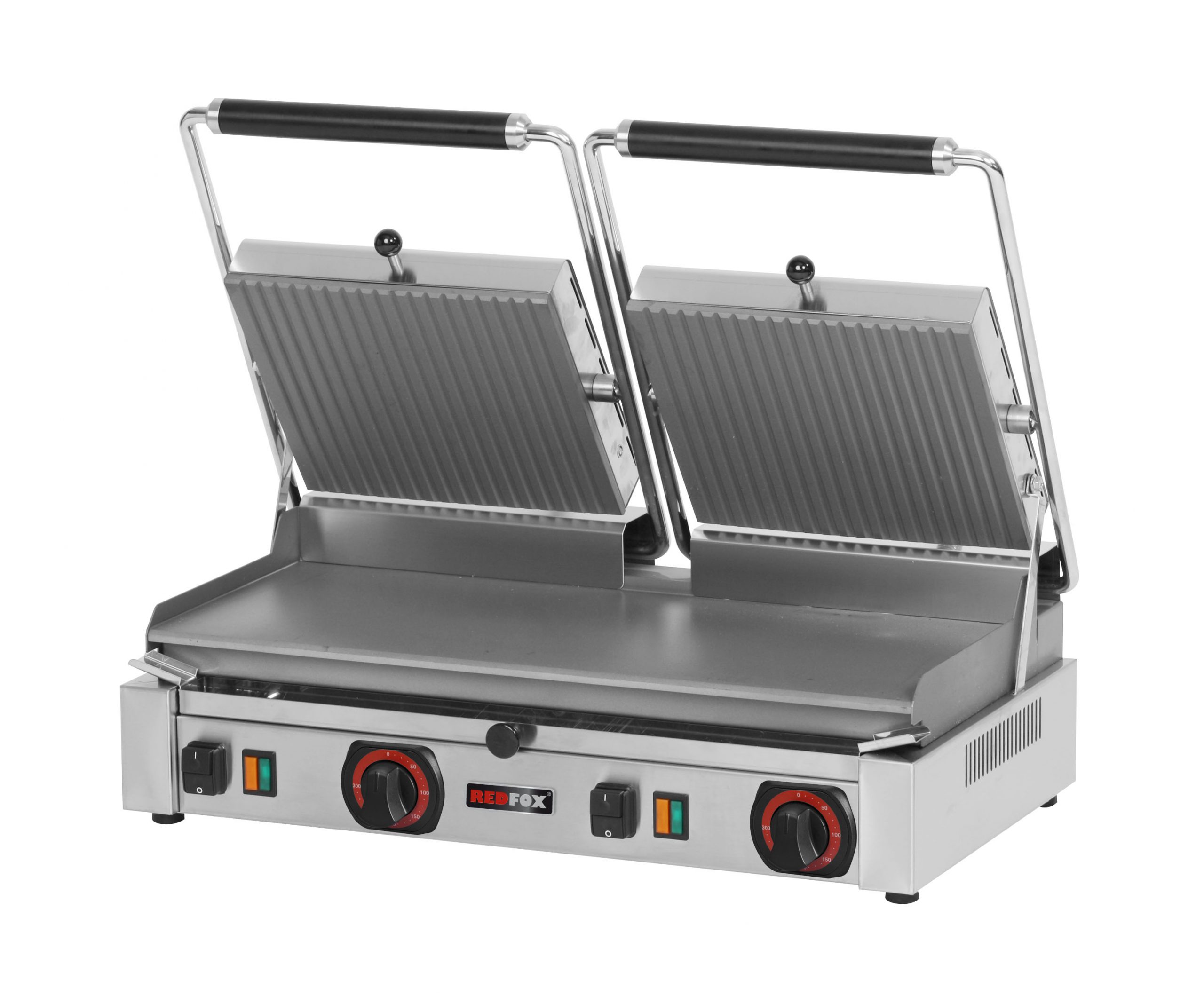 Red Fox | Contactgrill dubbel | Onder glad en boven grill/ribbel | PD ...